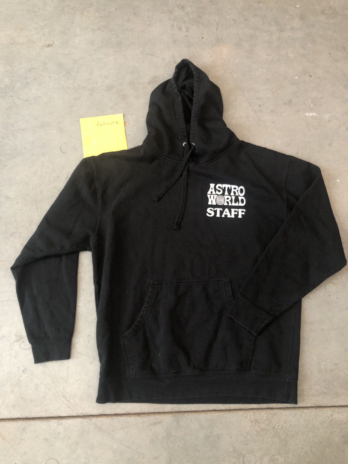 Streetwear × Travis Scott Travis Scott Astro world Staff Hoodie | Grailed