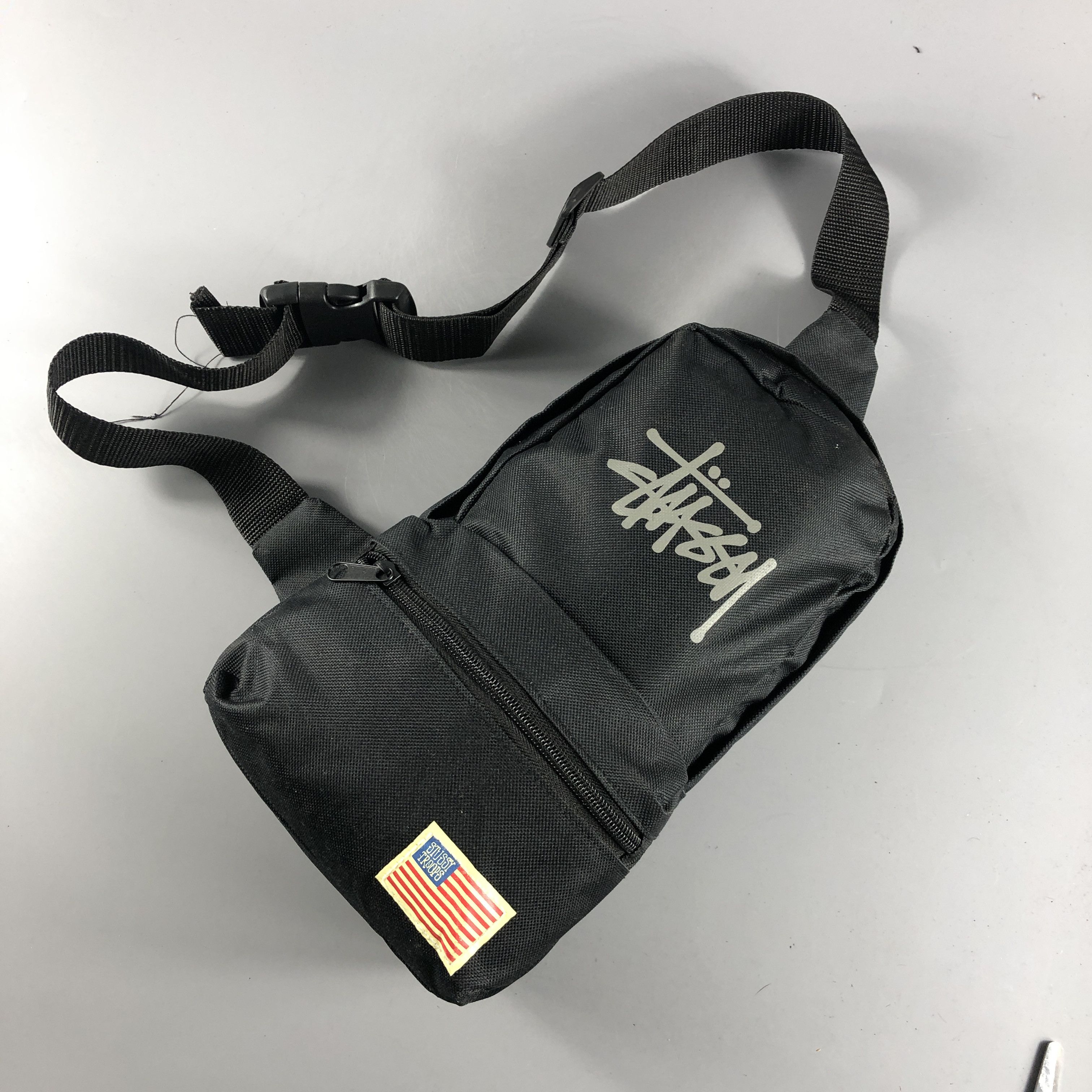 Stussy AUTHENTIC Stussy 🇯🇵 Magazine Troops Crossbody Sling Bag | Grailed