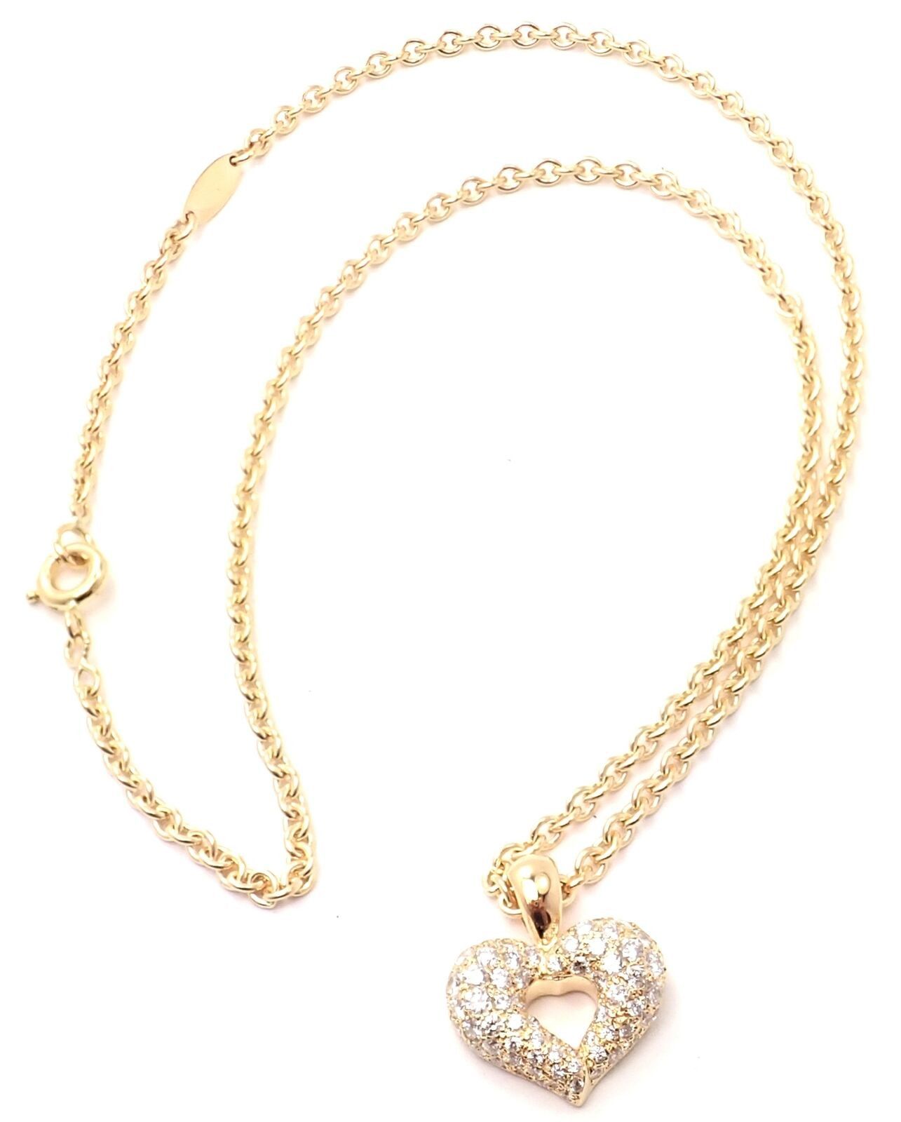 Van Cleef & Arpels Van Cleef & Arpels 18k Yellow Gold Diamond Pendant ...