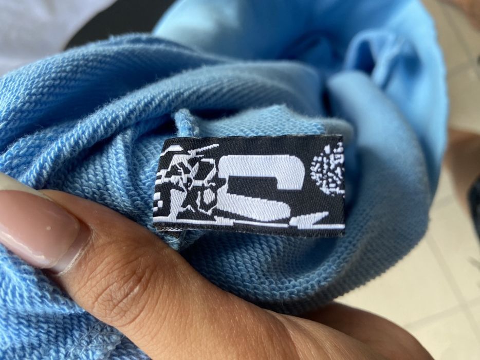 Streetwear Sp5der hoodie baby blue | Grailed