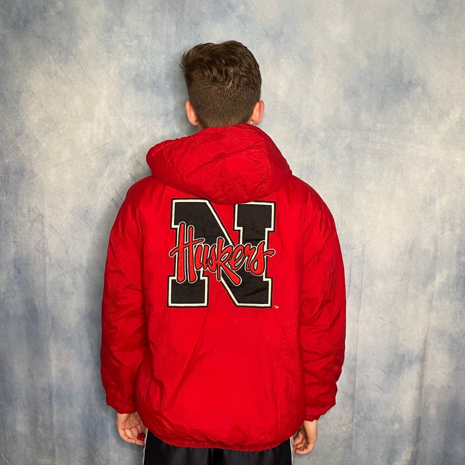Starter × Streetwear × Vintage Vintage Starter Jacket Nebraska 1990s ...