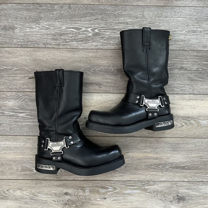 Harley Davidson vintage harley davidson motorcycle boots | Grailed