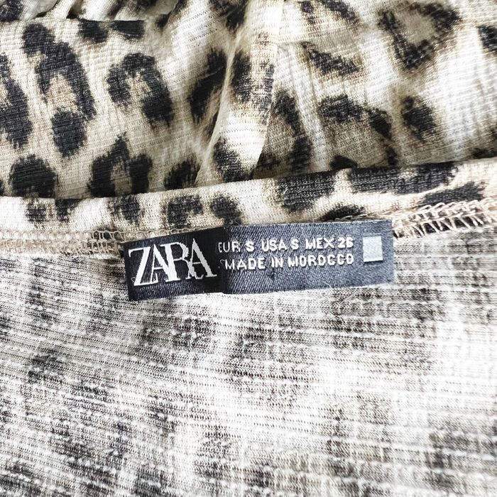 Zara Zara Cheetah Leopard Animal Print Pattern Stretch | Grailed