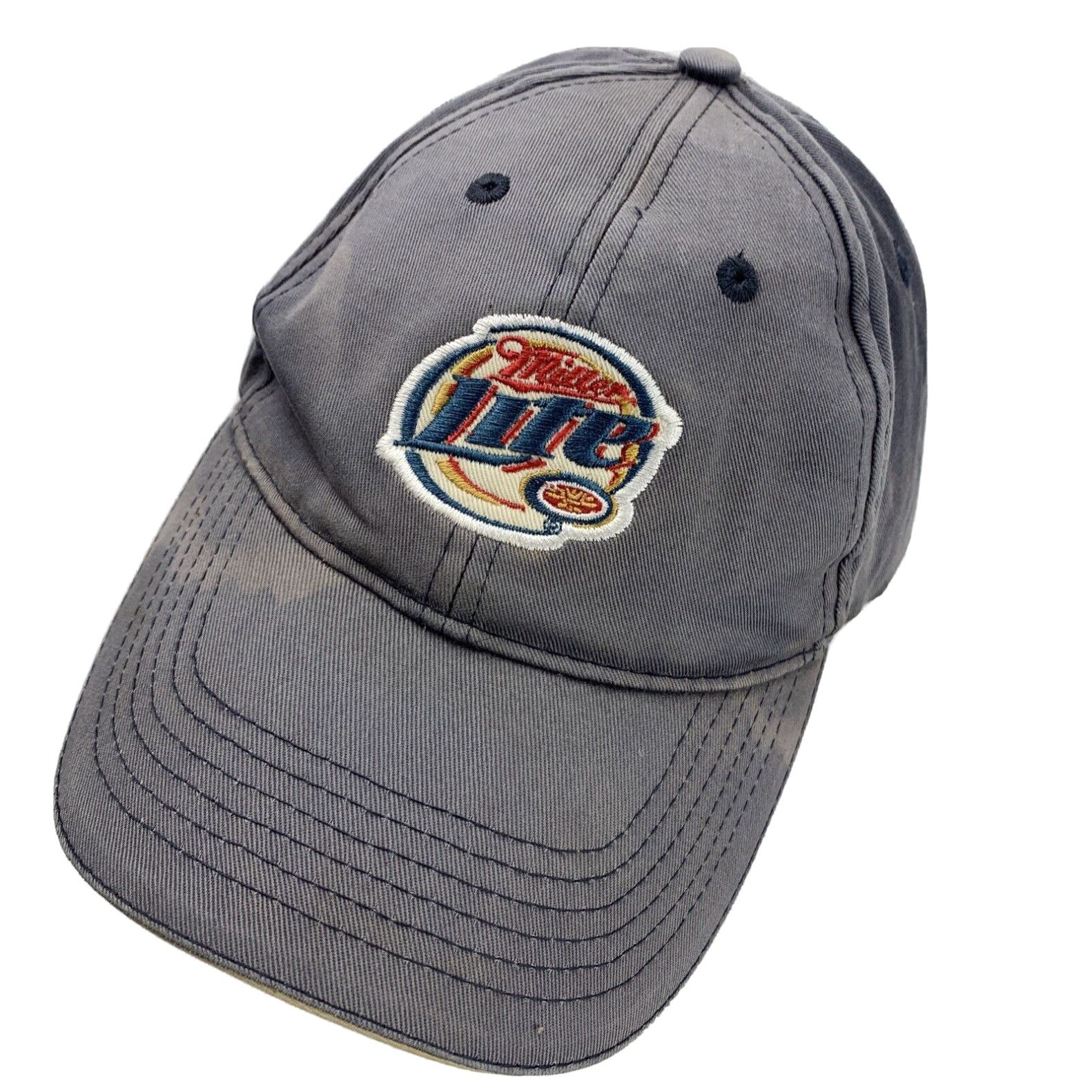 Bally Miller Lite Beer Faded Ball Cap Hat Adjustable Baseball | Grailed