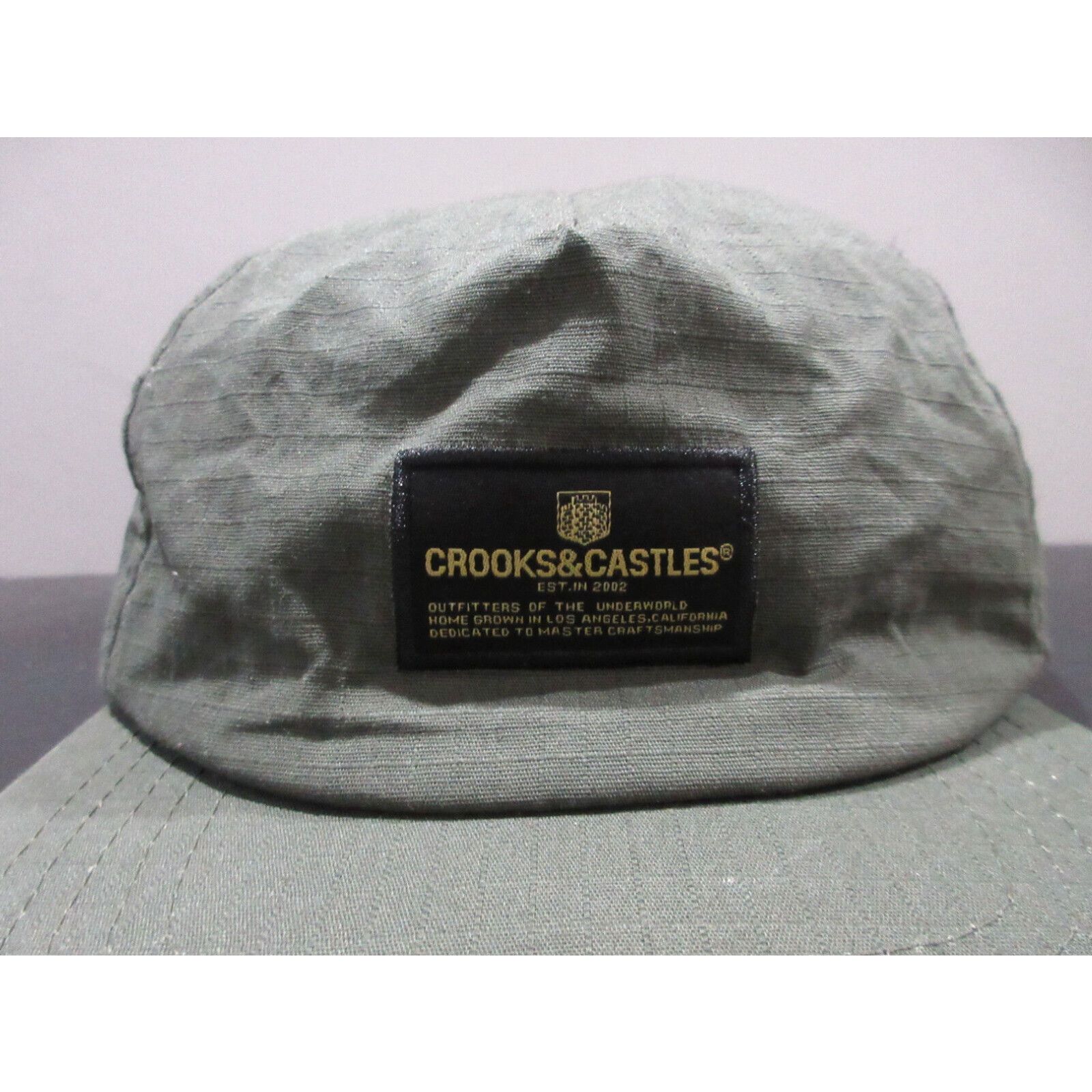 Crooks & Castles Crooks & Castles Hat Cap Snap Back Green Streetwear ...