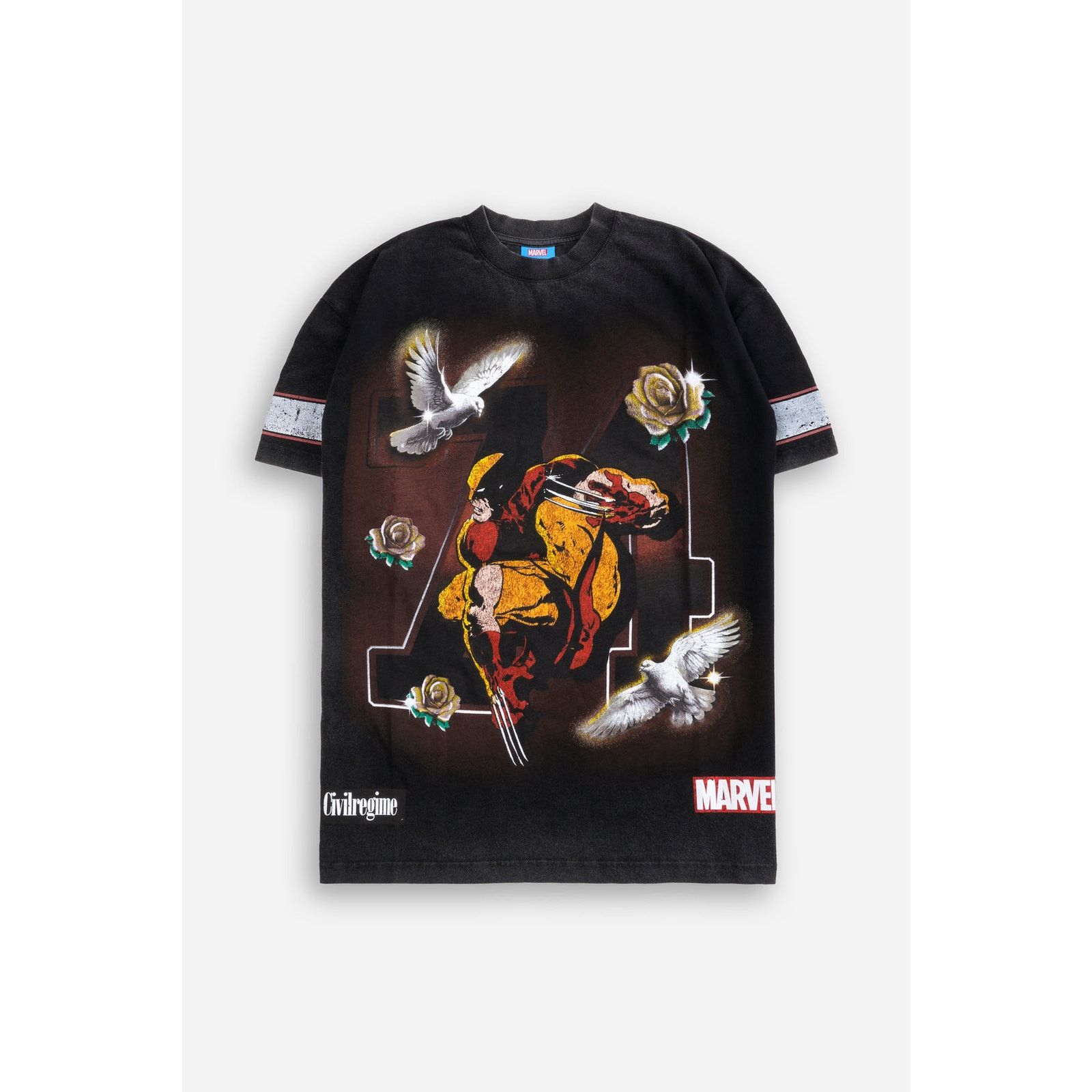Civil Regime Deadpool x Civil Regime x Wolverine Soldout Lmtd Oversized ...