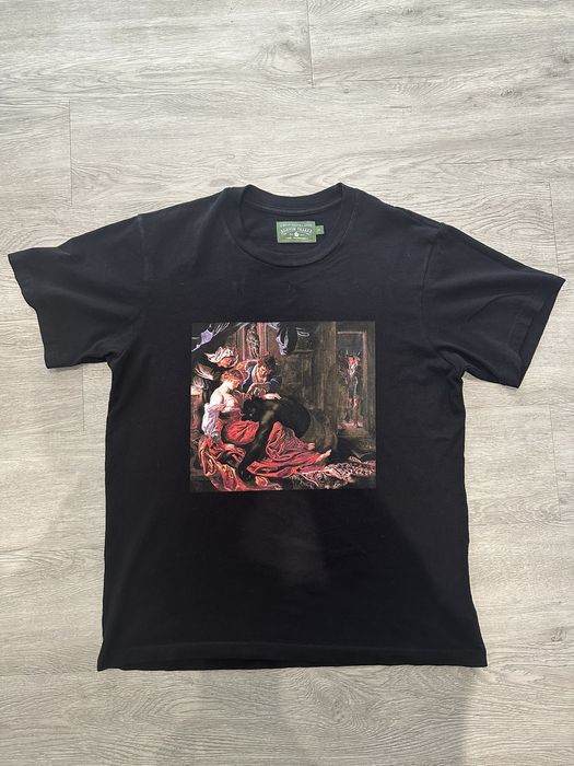 DENIM TEARS Black Tee | Grailed