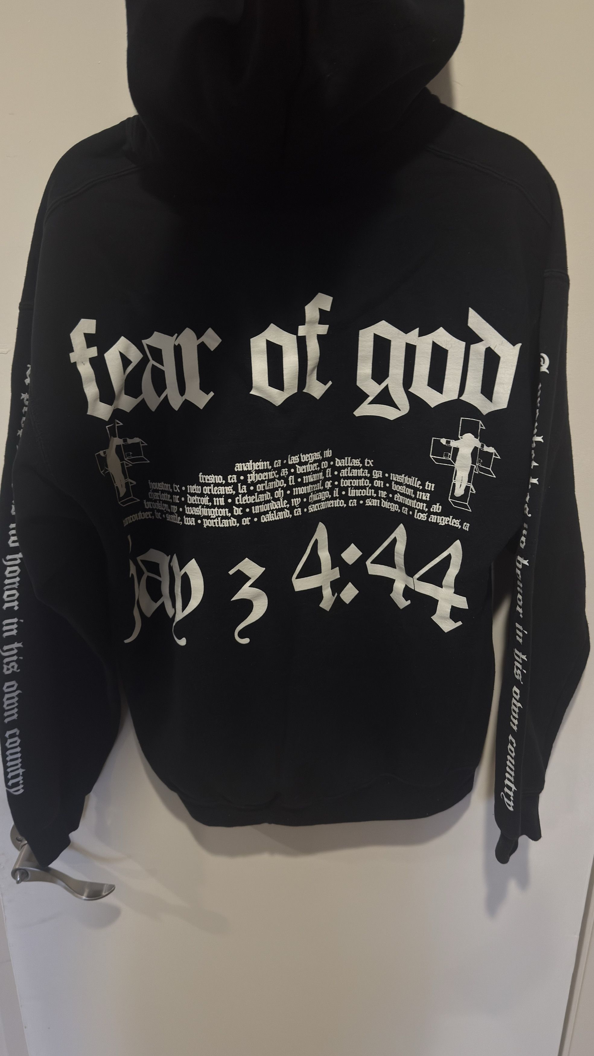 Fear of God × Jay-Z Fear of God x JAY Z 4:44 MERCH | Grailed