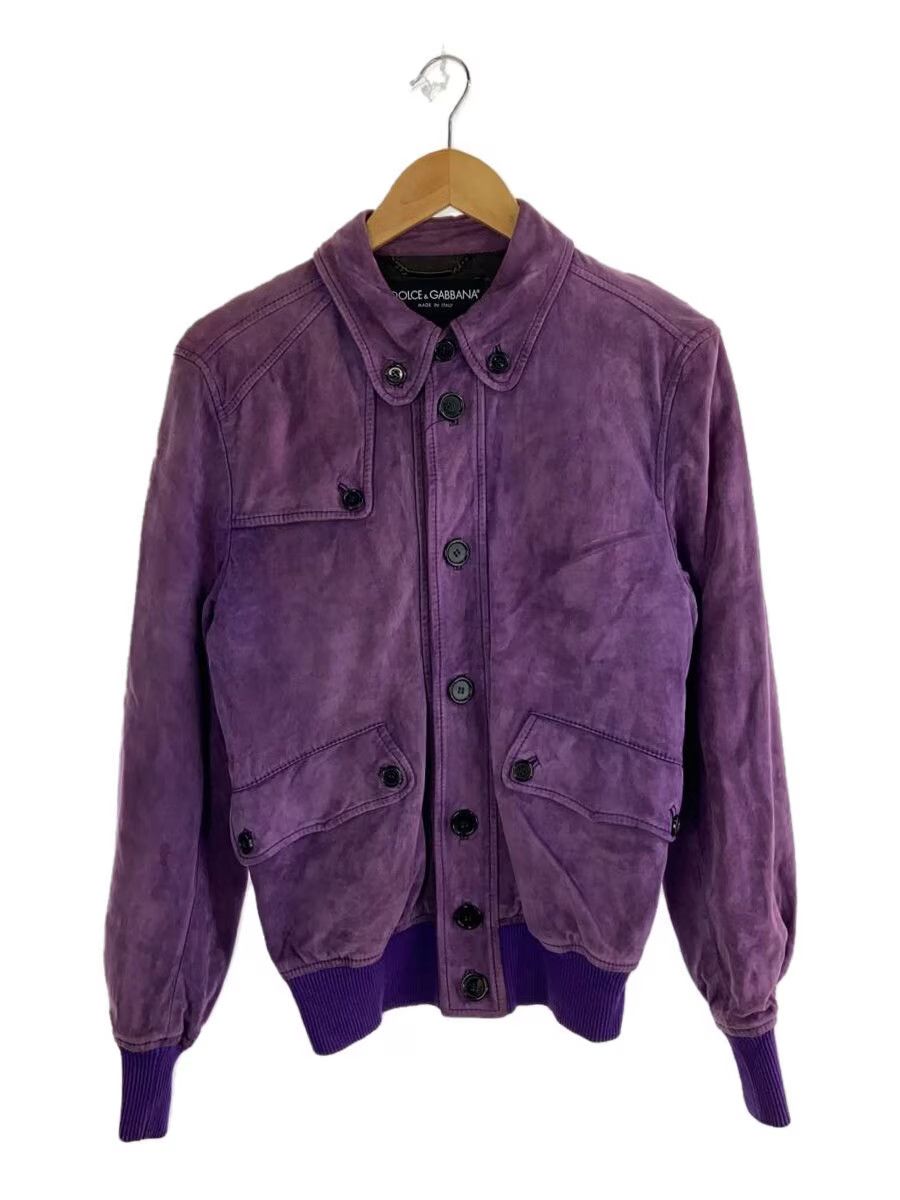 Dolce & Gabbana Goat Skin Leather Utility Blouson Jacket | Grailed