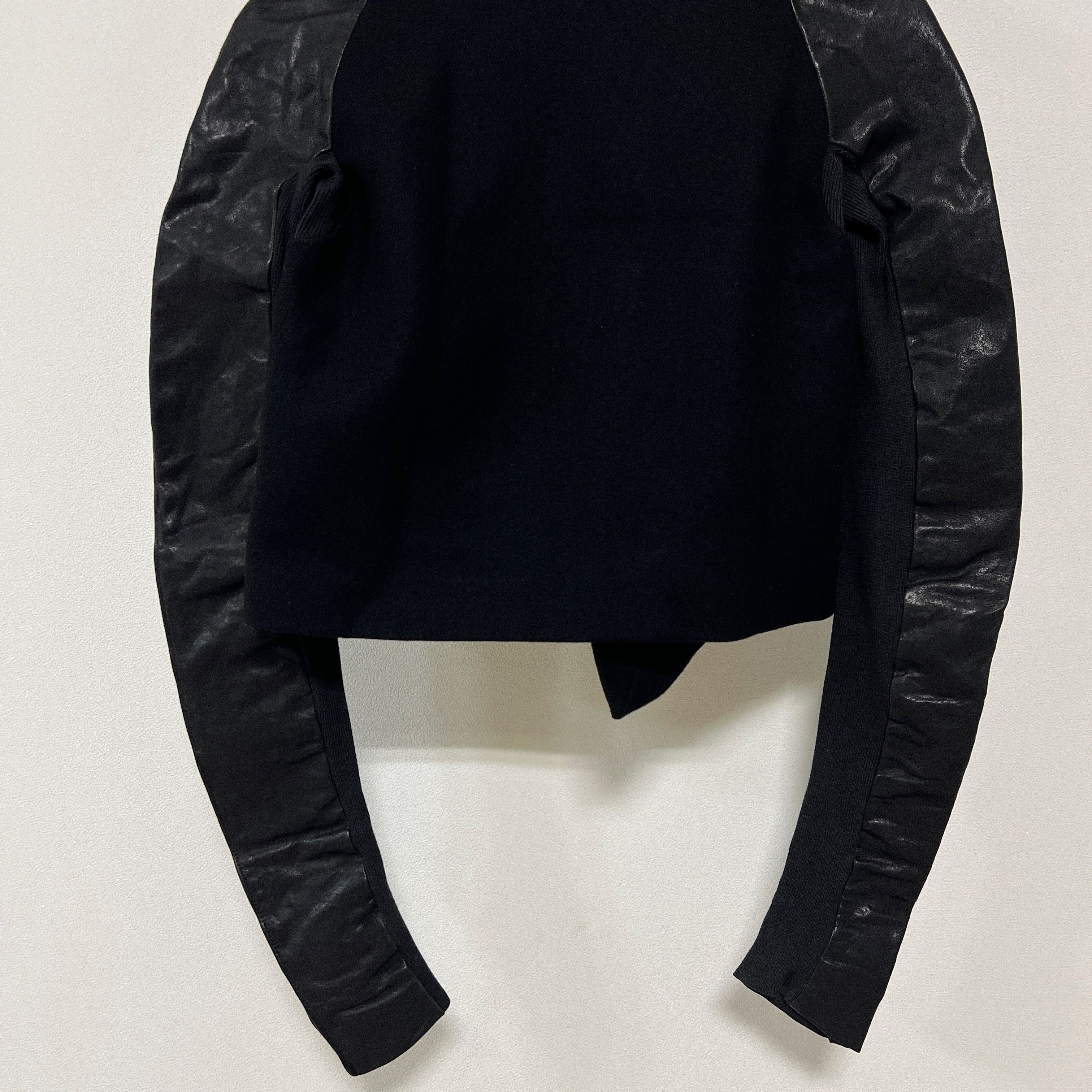 Rick Owens Rick Owens FW11 "LIMO" Comet Leather Sleeves Jacket | Grailed