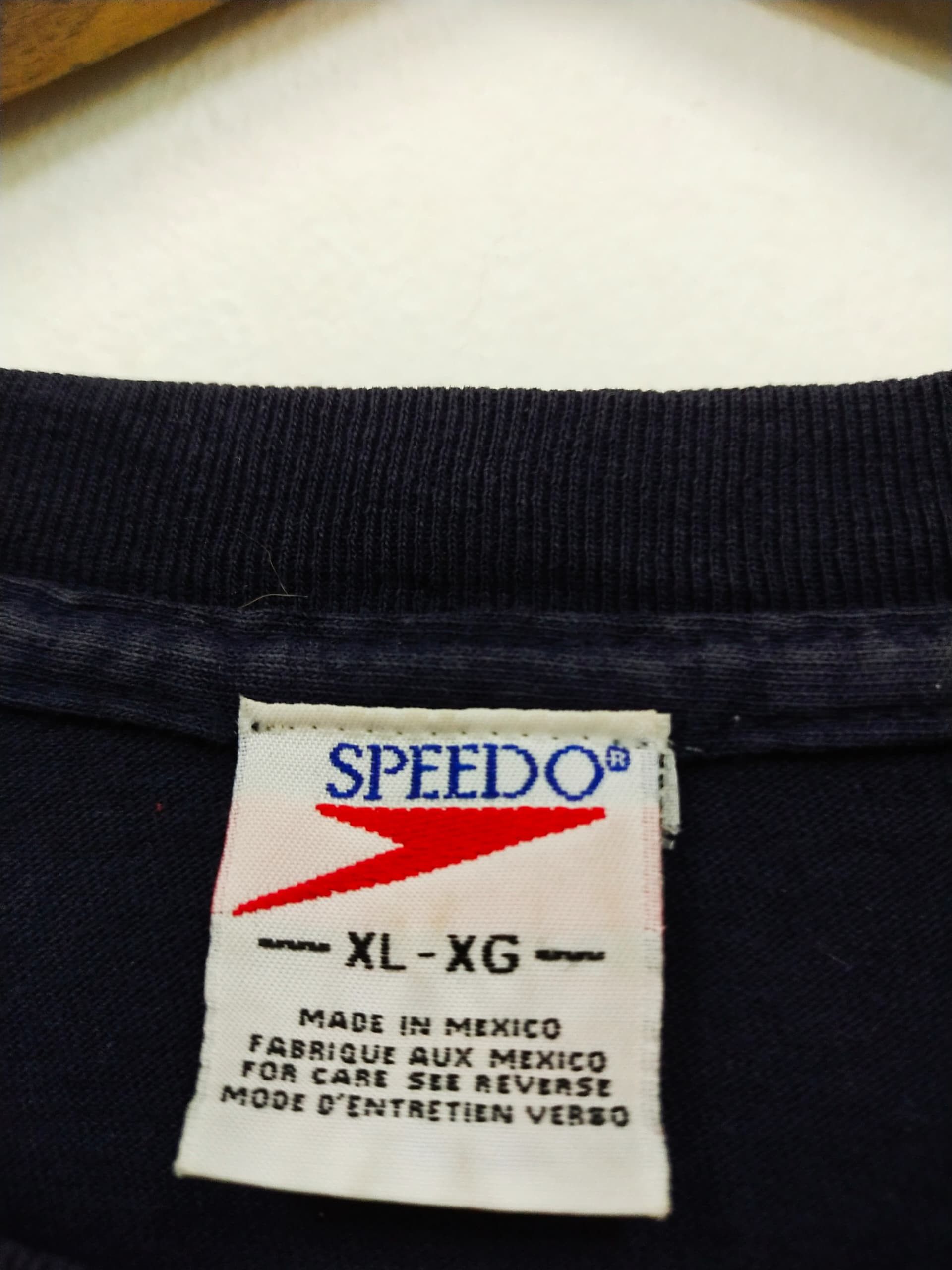Vintage Vintage 1999 Speedo American Flag made in usa promo tee | Grailed
