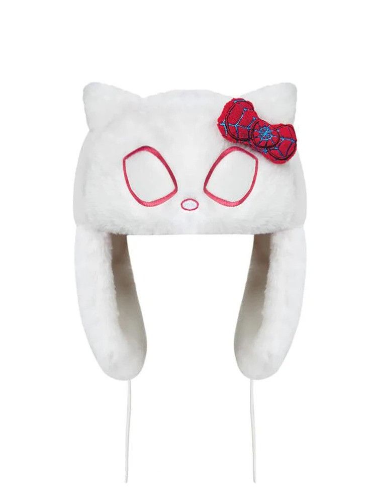 Vintage Y2k Spiderman Hello Kitty Cat Ushanka Cute Kawaii | Grailed