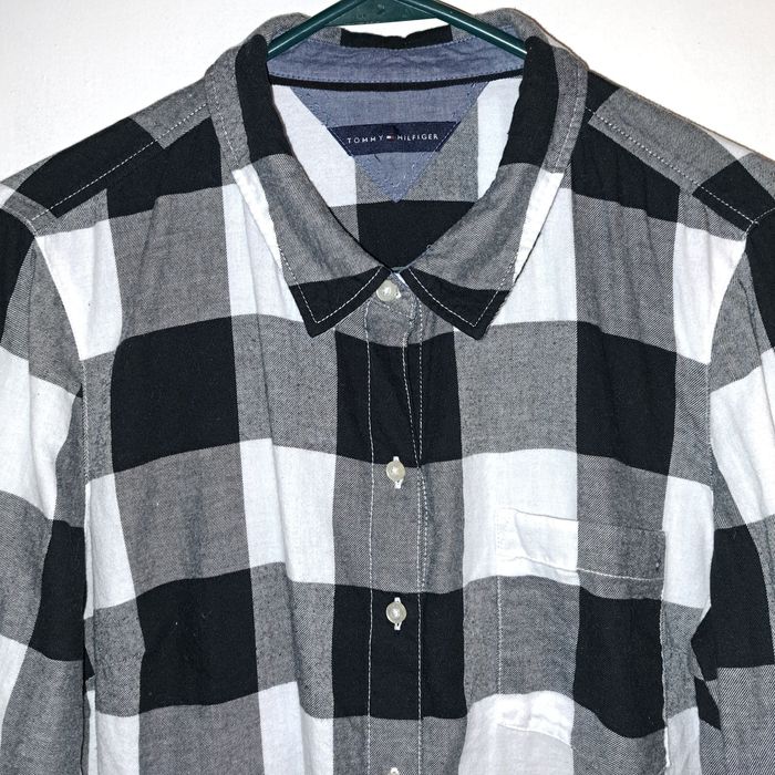 Tommy Hilfiger Tommy Hilfiger Buffalo Check Womens Brushed Cotton Shirt ... Tommy Hilfiger Tommy Hilfiger Buffalo Check Womens Brushed Cotton Shirt ...