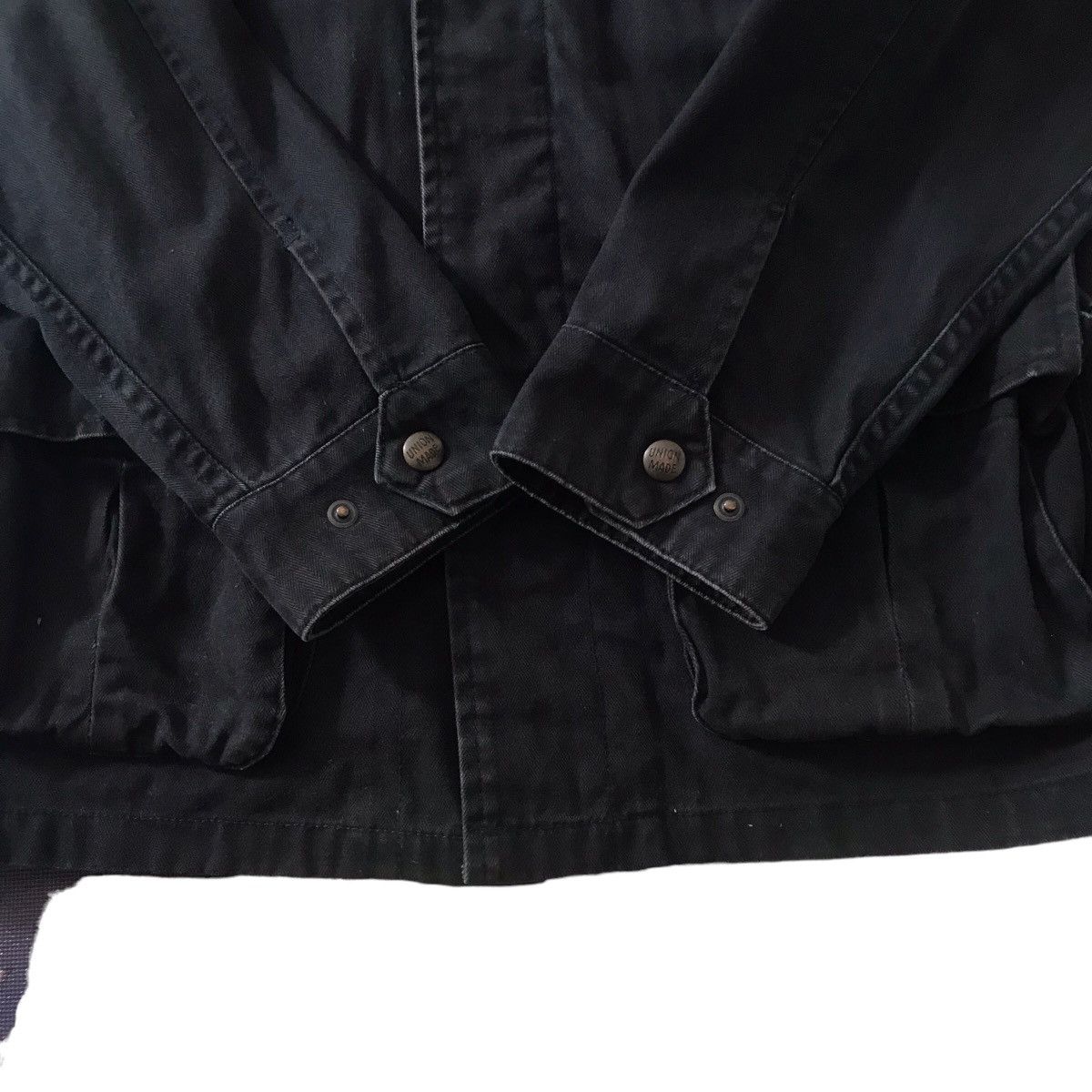 Japanese Brand Uniform bridge herringbone slant pocket jacket | Grailed