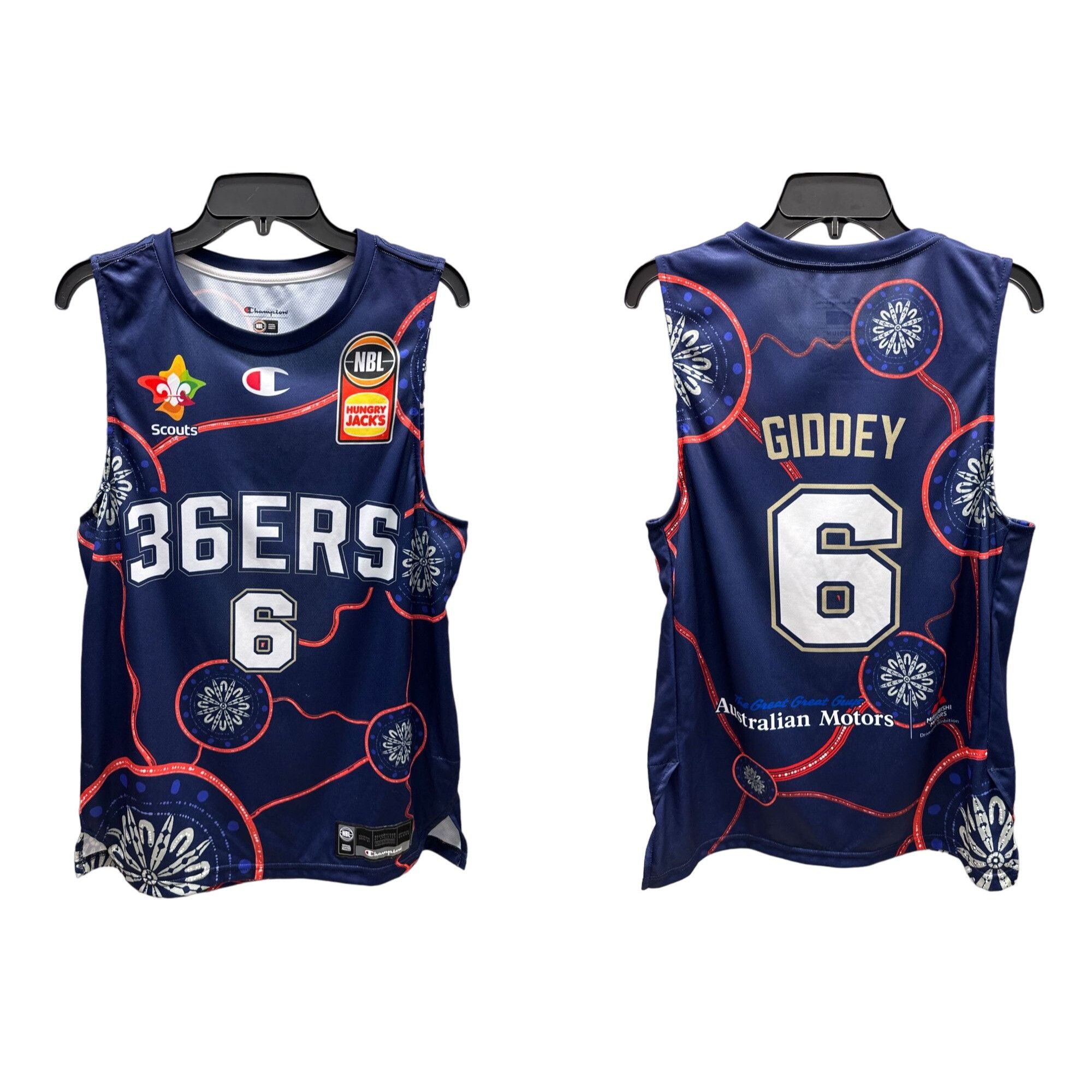 Champion NEW Champion Josh Giddey Adelaide 36ers 2020-21 Jersey | Grailed