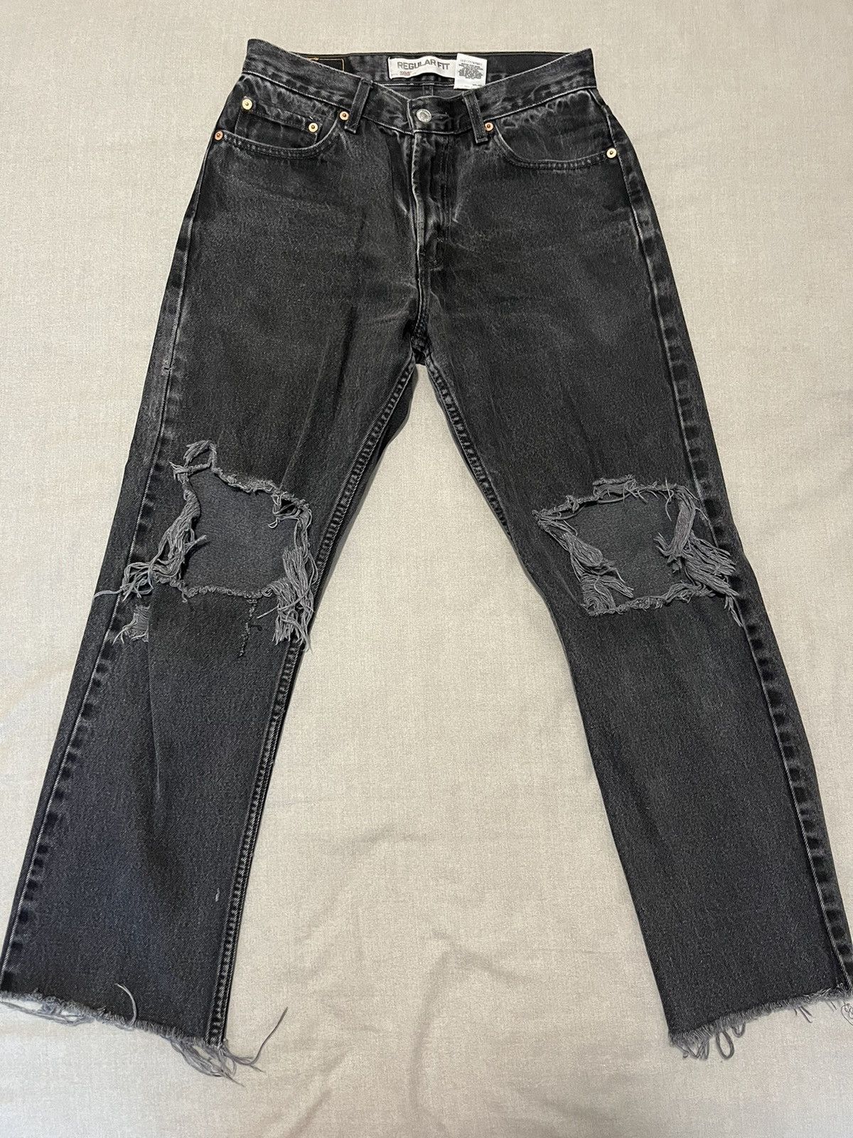 Levi's Levi’s 505 Thrashed Jeans | Grailed