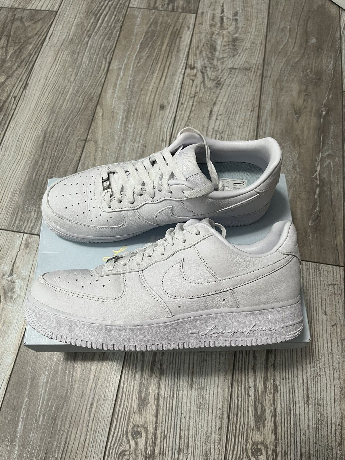 Nike NOCTA Nike Air Force 1 low white drake certified lover drip | Grailed
