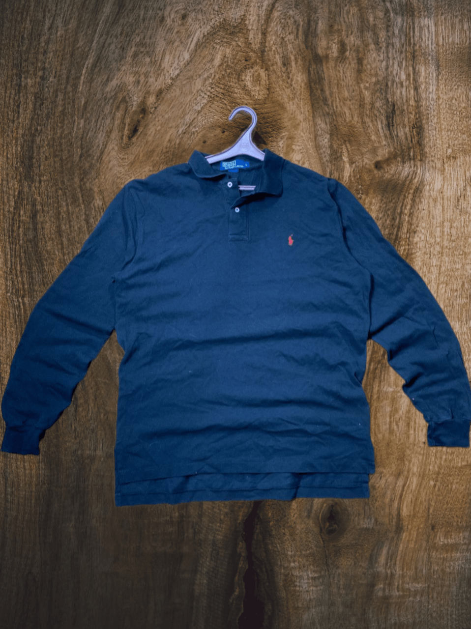 Luxury × Polo Ralph Lauren × Vintage Men’s Polo Ralph Lauren Long Sleeve Polo Rugby Shirt | Grailed