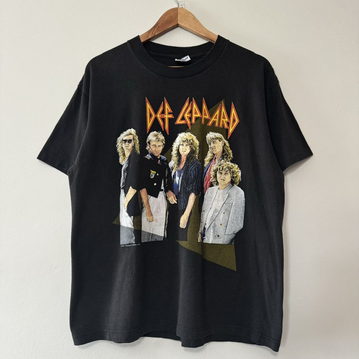 Band Tees × Def Leppard × Vintage RARE VINTAGE 1987 DEF LEPPARD ...