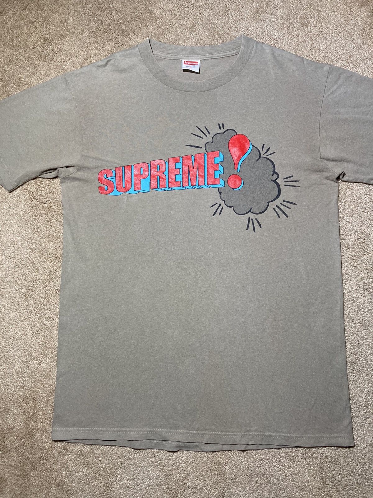 Supreme 2002 Supreme Impact Explosion Comic Boom Tee Superman Art 00 ...