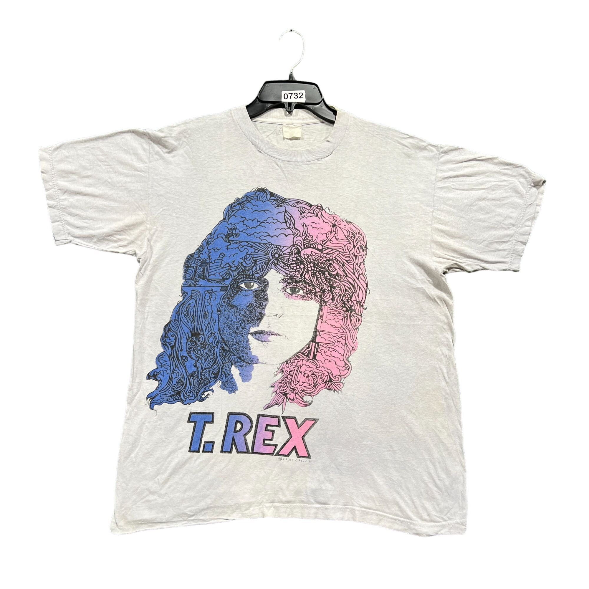 Vintage Vintage 1988 Mark Bolan T Rex band T-Shirt size large | Grailed