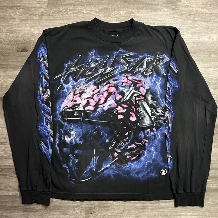 HELLSTAR Hellstar Brain Helmet Longsleeve | Grailed