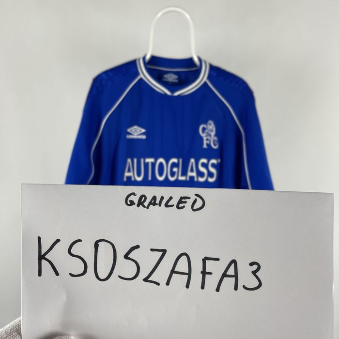 Umbro Vintage Umbro Autoglass Chelsea 1999 -2000 Home Jersey | Grailed