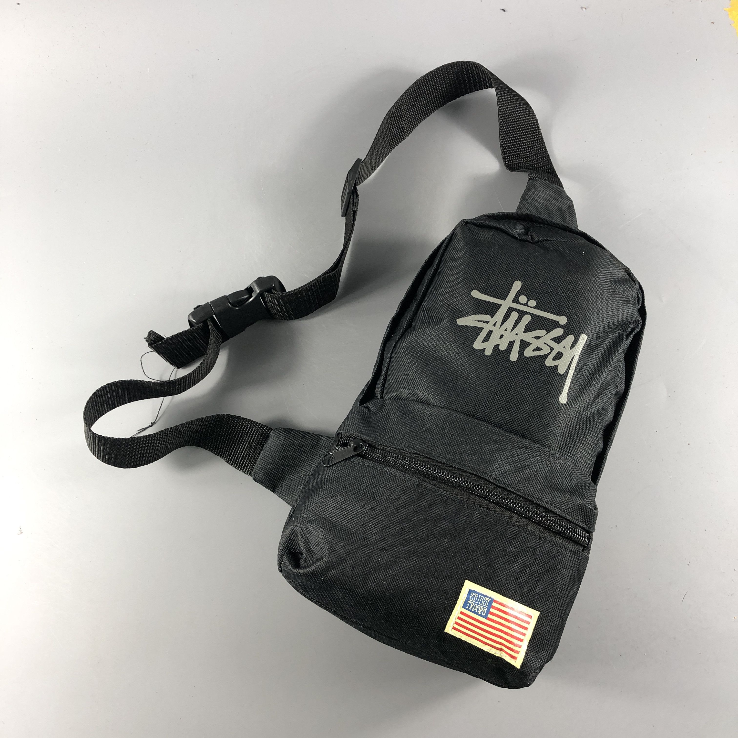 Stussy AUTHENTIC Stussy 🇯🇵 Magazine Troops Crossbody Sling Bag | Grailed