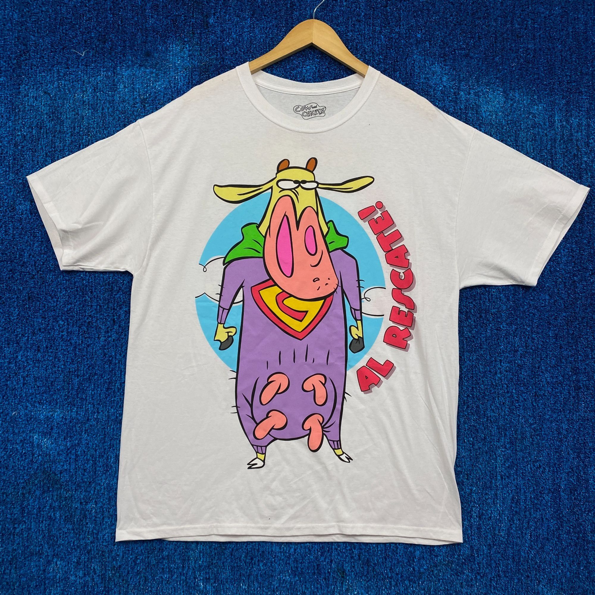 Cartoon Network × Streetwear × Very Rare Cow and Chicken Super Cow ...