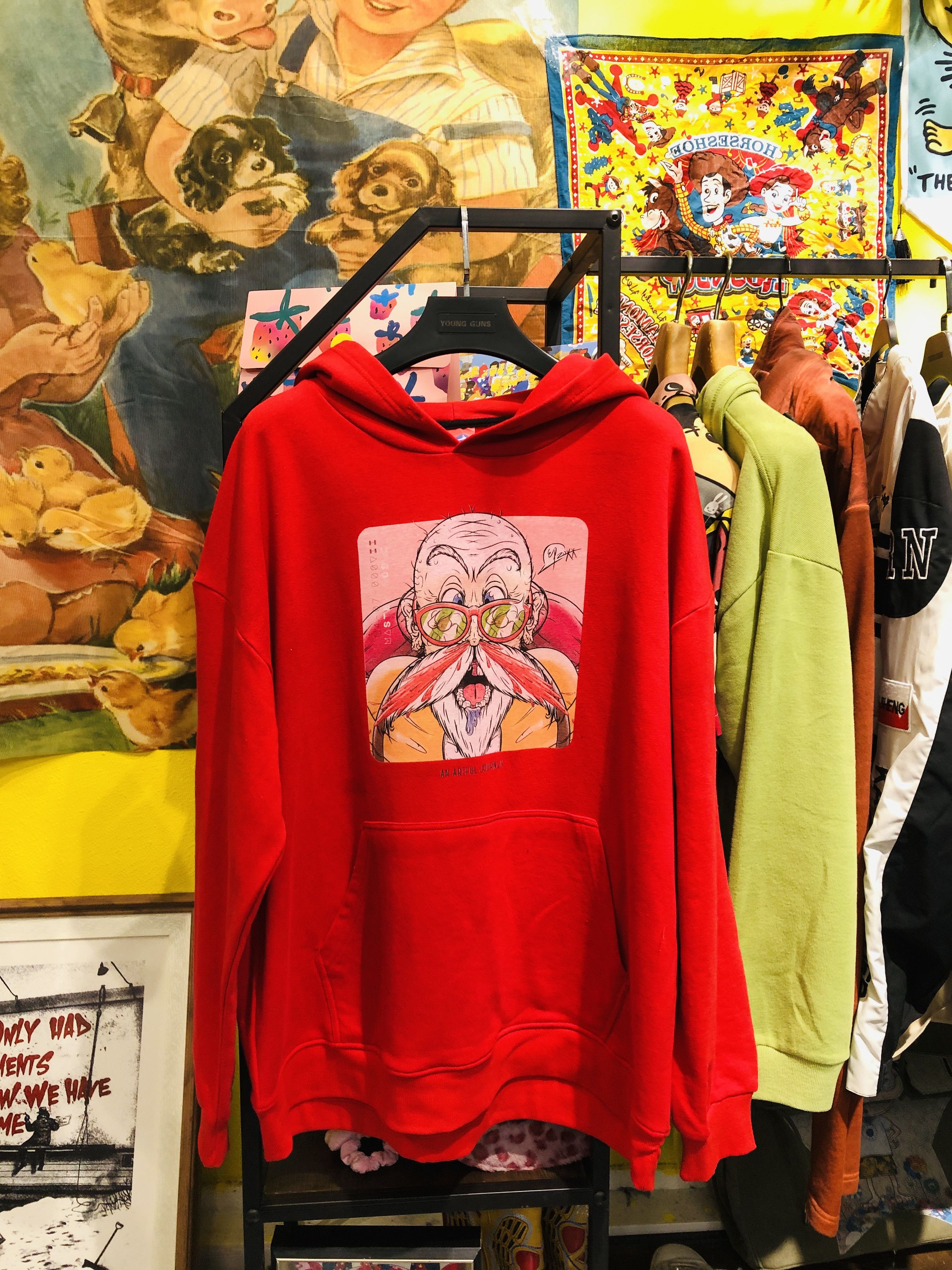 Rare × Streetwear × Vintage Dragon Ball Master Roshi anime streetwear ...