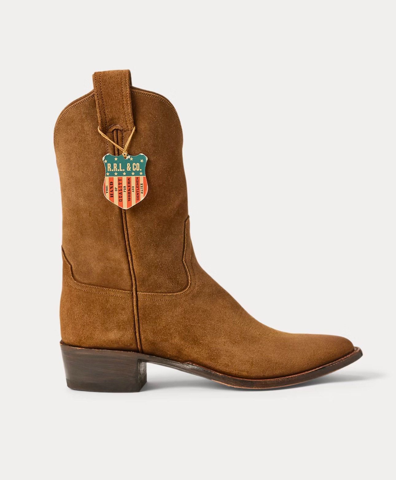 RRL Ralph Lauren RRL Plainview Roughout Suede Boot | Grailed