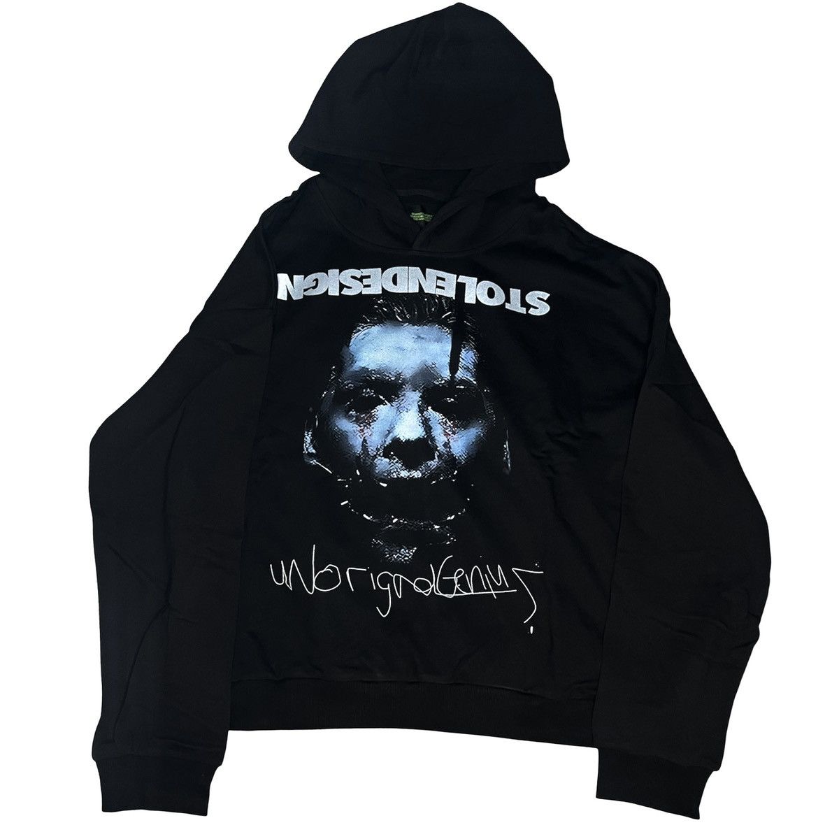 Droland Miller DROLAND MILLER V6 STOLENDESIGN HOODIE | Grailed