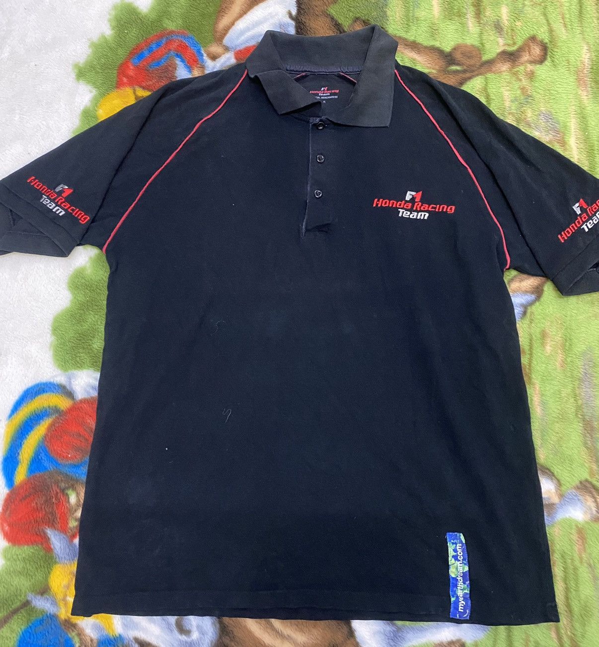 Japanese Brand F1 HONDA RACING TEAM EMBROID LOGO X MY EARTH DREAM ...