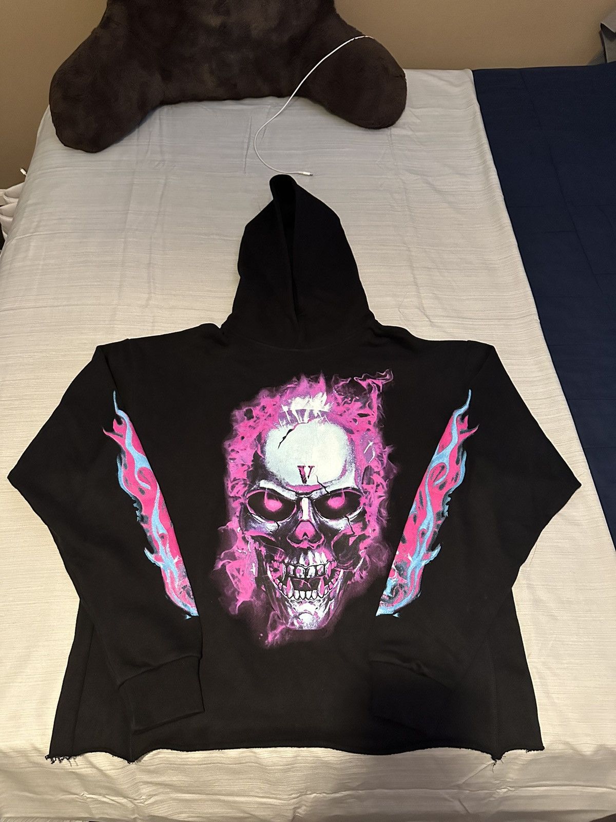 Vlone Vlone Skully Hoodie Miami Art Basel | Grailed