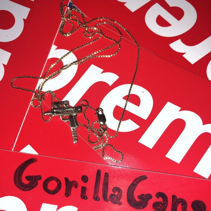 Supreme Supreme 14K Gold UZI Chain | Grailed