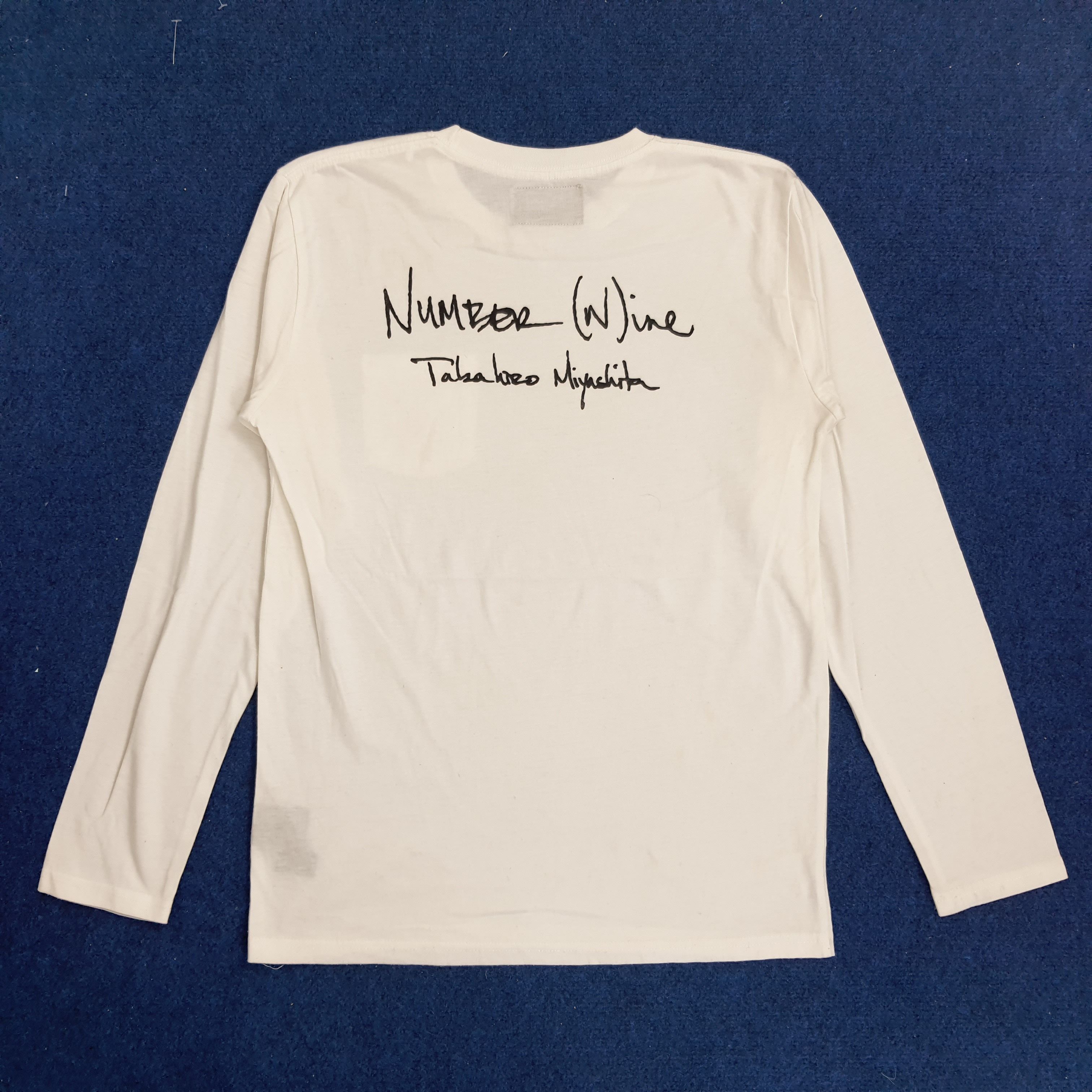 Japanese Brand × Number (N)ine Number Nine Japanese Brand Long Sleeve T ...