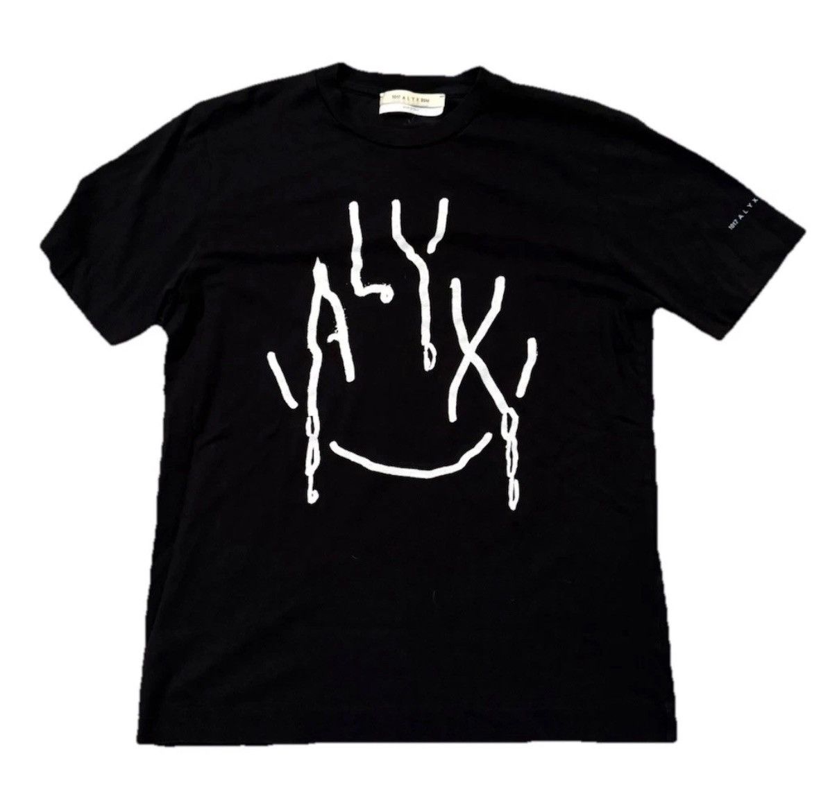 1017 ALYX 9SM Men's Black T-Shirt with Logo Design Sz XL