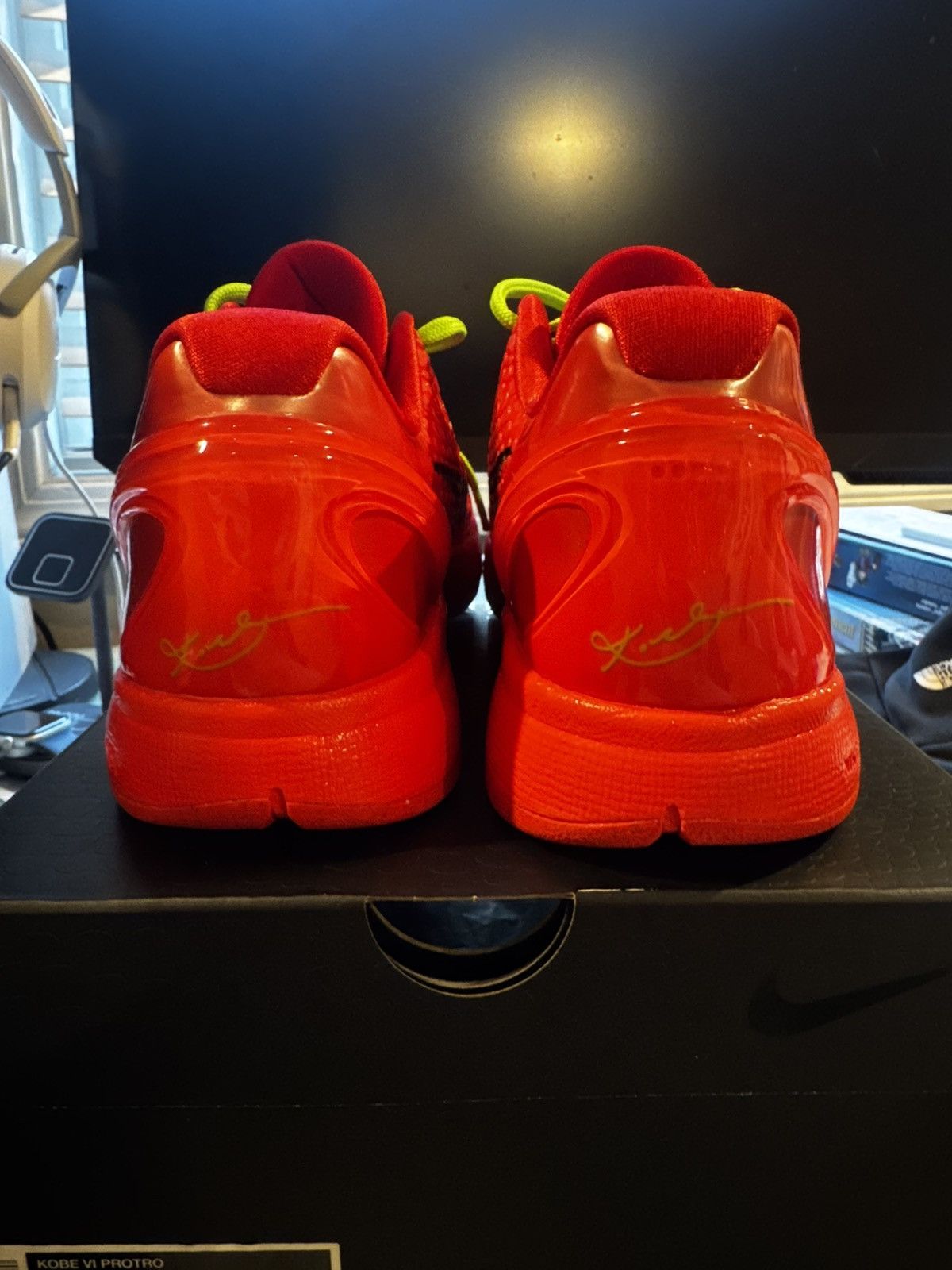 Nike Kobe 6 protro reverse grinch | Grailed