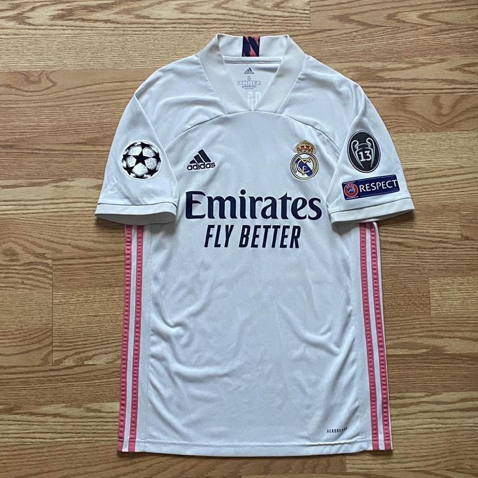 Adidas Real Madrid Vinicius Jr. 2020 21 home Champions League kit | Grailed