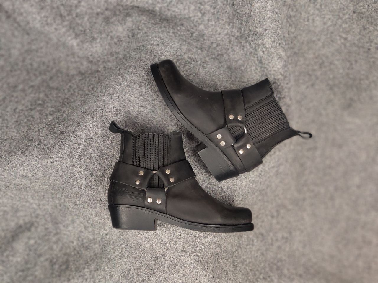 Vintage Kochmann Spain Design Western Ankle Leather Vintage Boots | Grailed