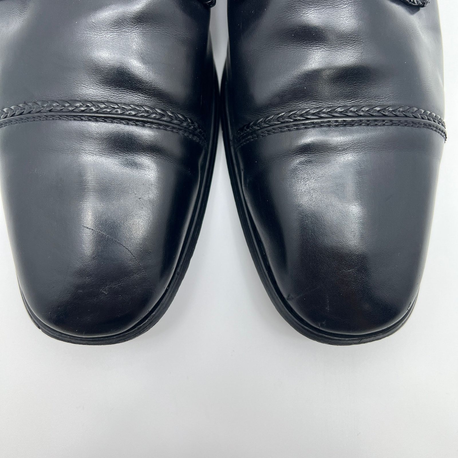 Brand Amali Romano-000 Black Cap Toe Derby Dress Shoes Men 10 | Grailed