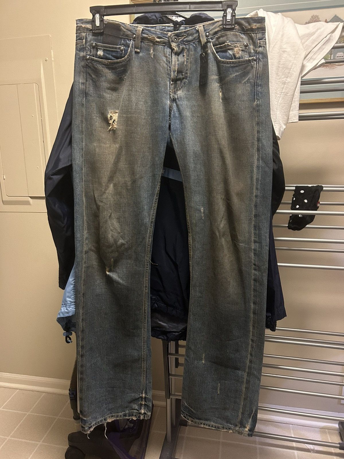 Rick Owens Rick Owens Slab 2004 midway denim | Grailed