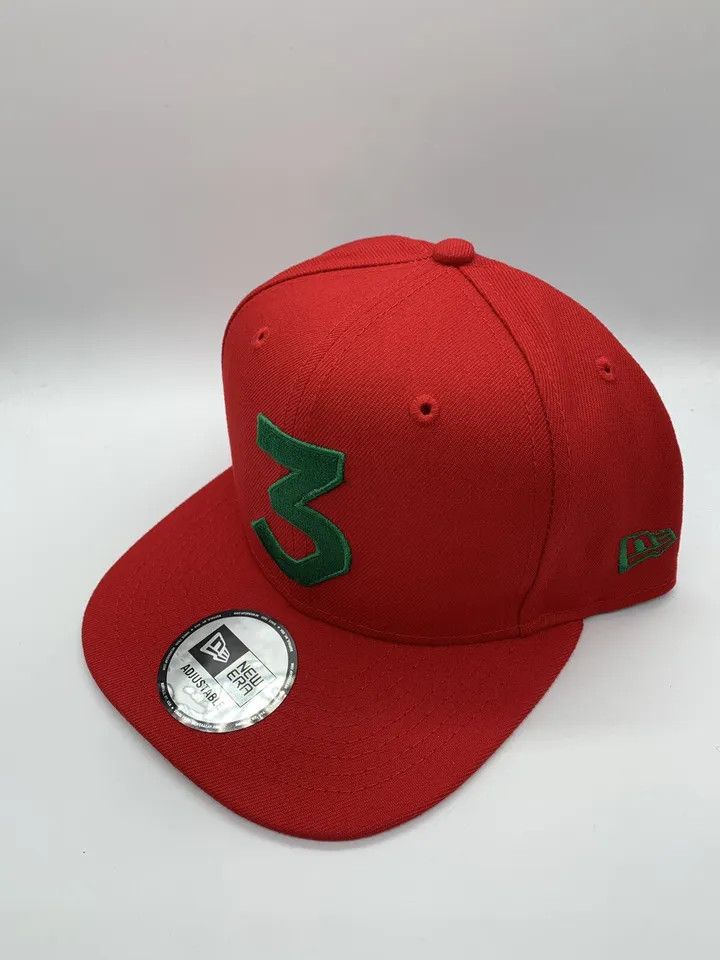 Chance The Rapper × New Era Chance The Rapper 3 Cap Snapback Hat Red ...
