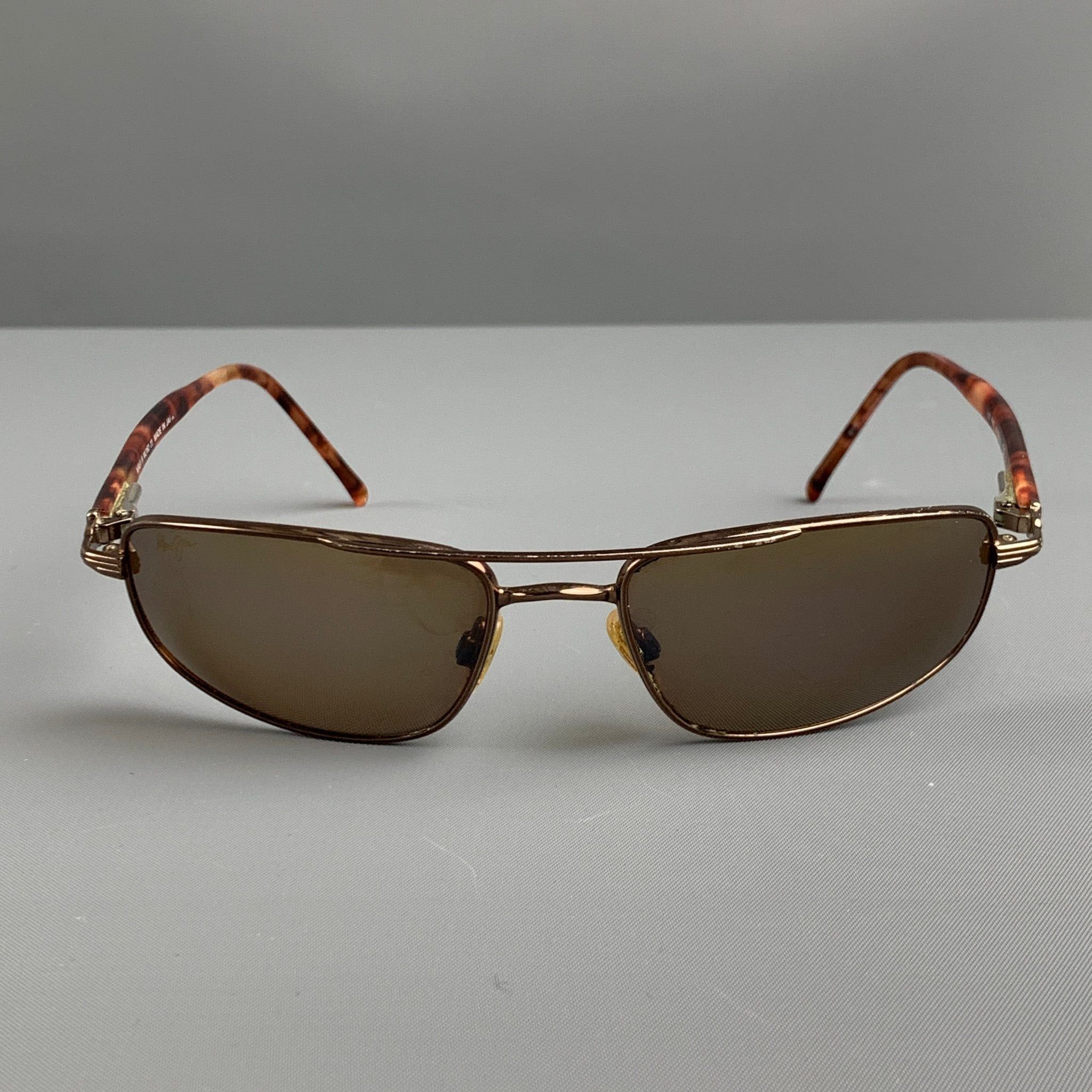 Maui Jim Tortoise Shell Metal Sunglasses | Grailed