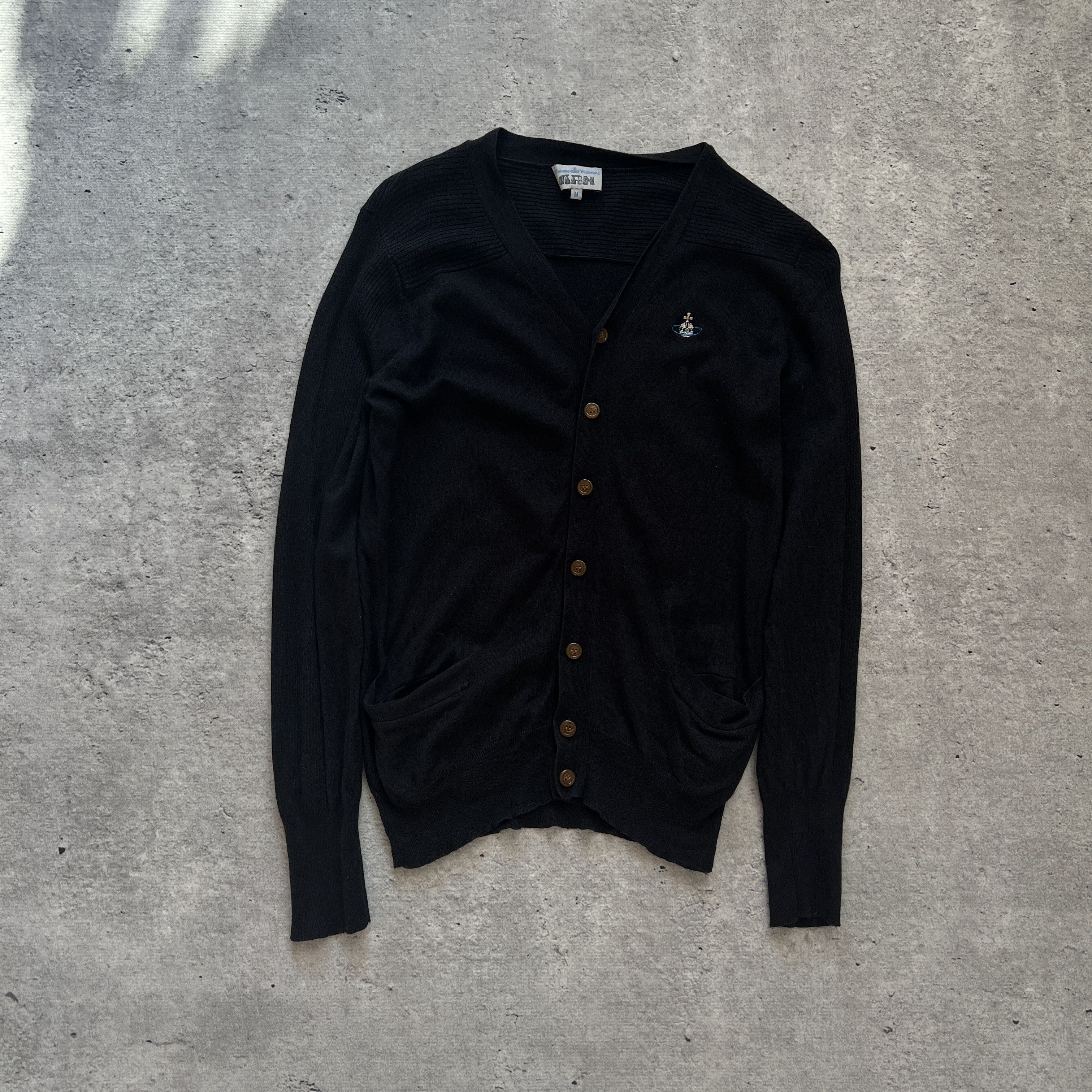 Vivienne Westwood Vivienne Westwood Black Cardigan Sweater Old Money ...