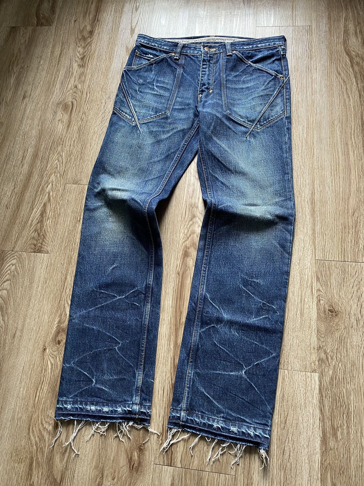 Number (N)ine NUMBER NINE SS07 “ABOUT A BOY” HONEYCOMB PAIN Number (N)ine NUMBER NINE SS07 “ABOUT A BOY” HONEYCOMB PAIN