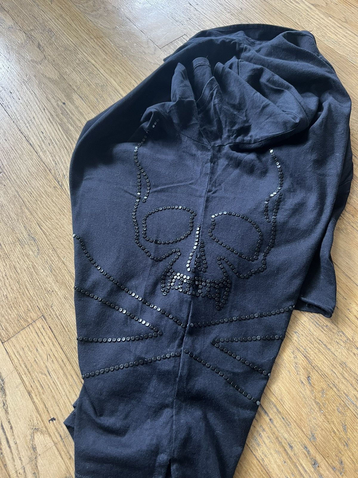 Roen Roen X Semantic Design 3D Skull Side Print Polo | Grailed