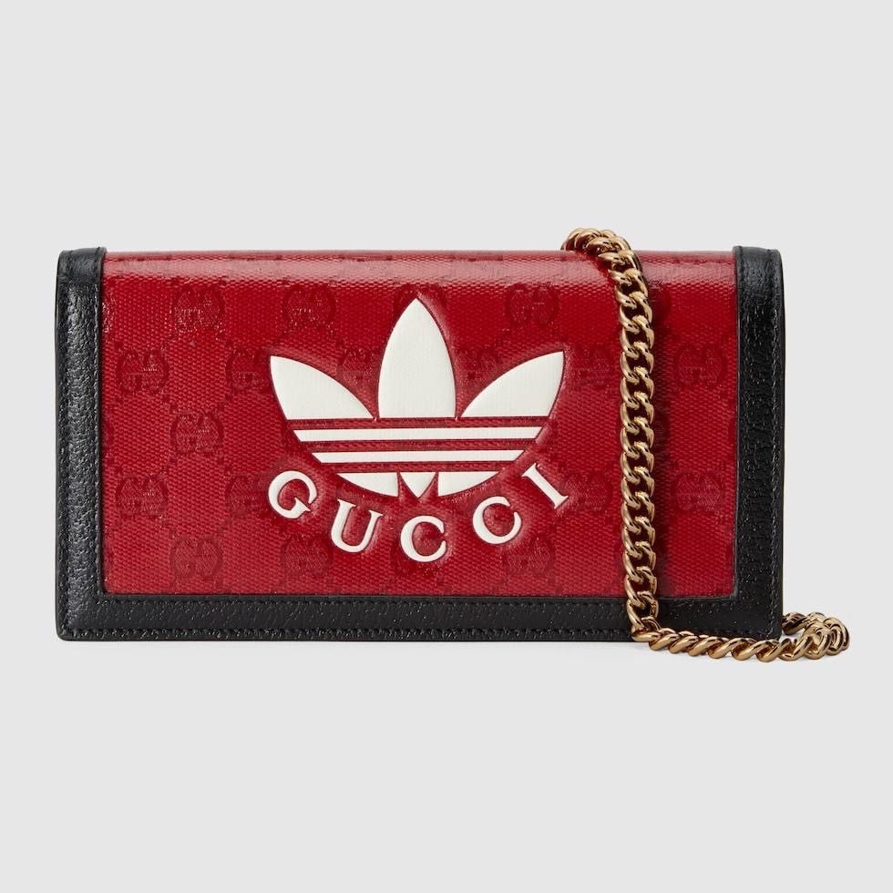 Adidas × Gucci 💥LIMITED💥Gucci X Adidas Wallet on a Chain Bag | Grailed