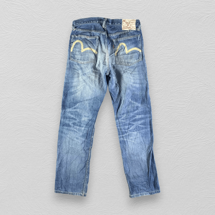 Evisu Evisu x Warehouse Seagul Jeans KJ3108 | Grailed