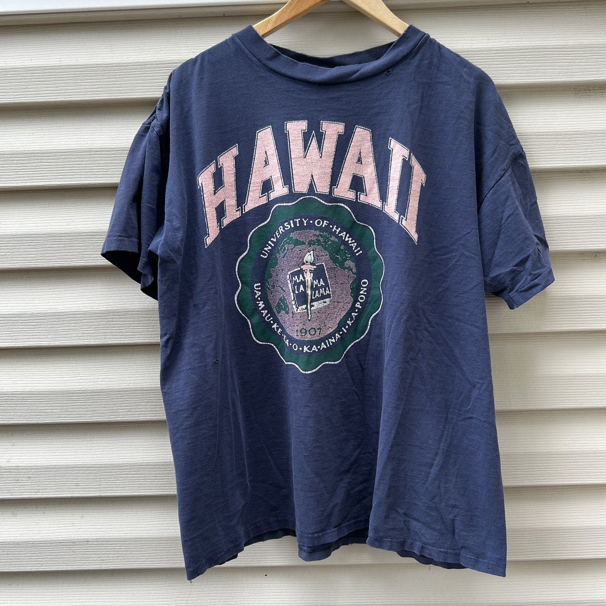 Vintage 90s university of Hawaii graphic t shirt. | Grailed